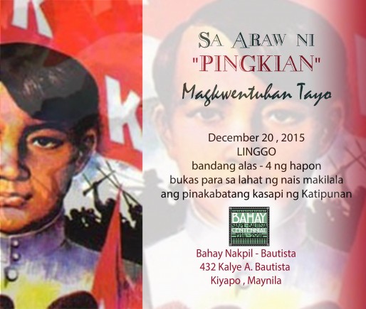 Let’s Chat on Pingkian’s Day – Bahay Nakpil-Bautista